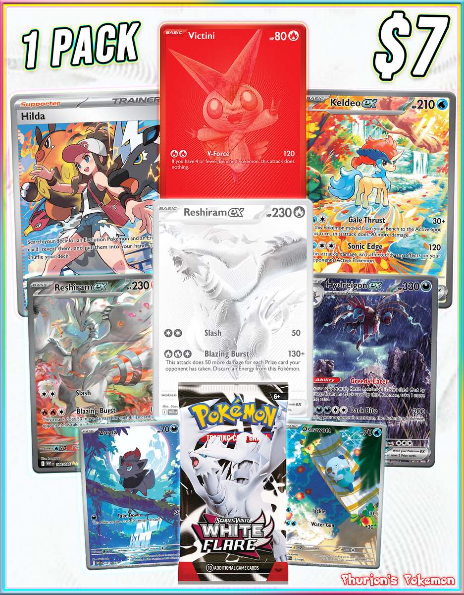 White Flare ENG 1x Pack (Personal Break) – Phurion