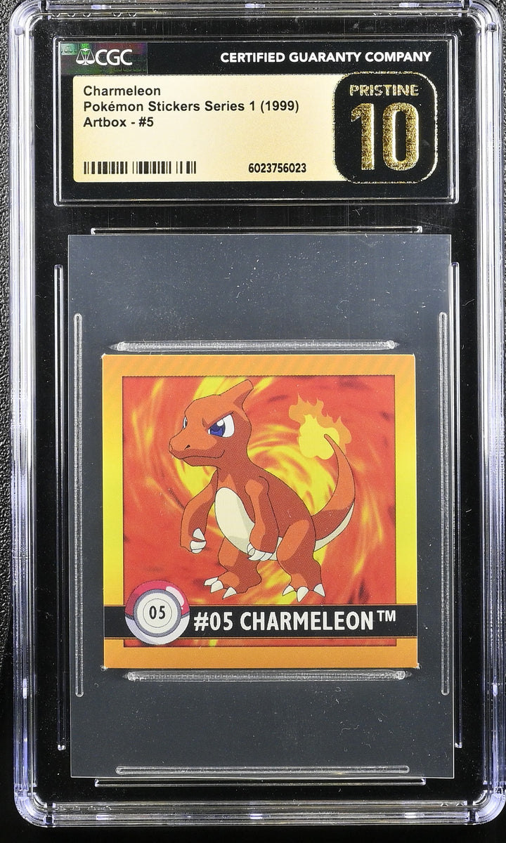 CGC PRISTINE 10 Charmeleon Sticker (Graded Card) – Phurion