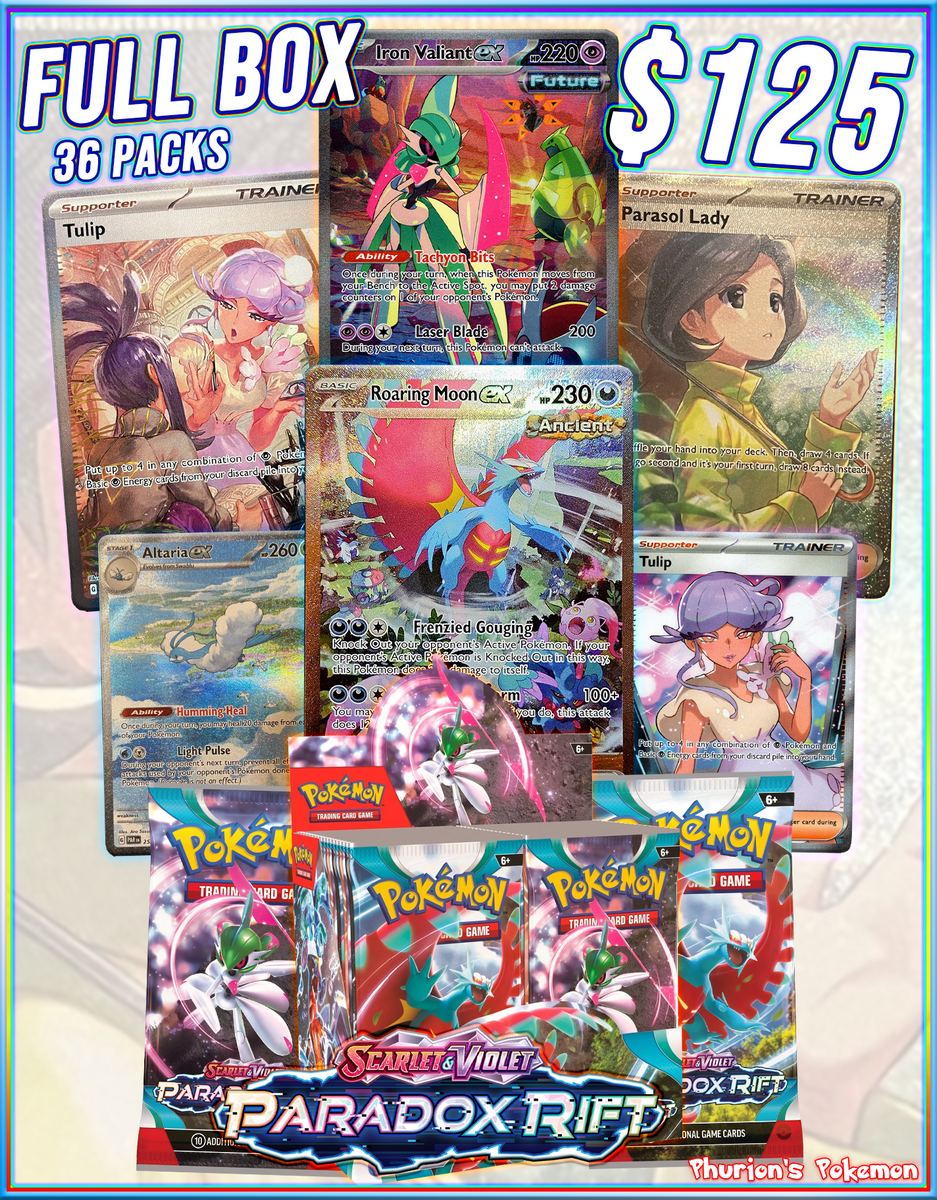 FULL BOX Paradox Rift (36 Packs) (Personal Break) – Phurion