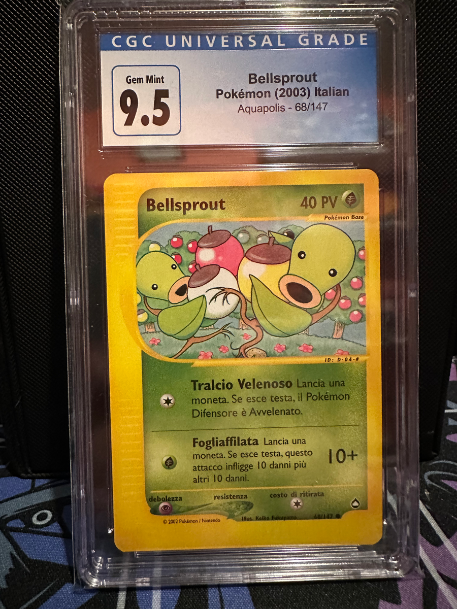 CGC 9.5 Italian Bellsprout (Graded Card) – Phurion
