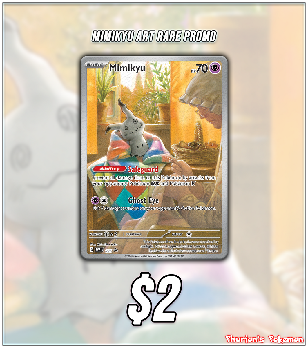 Mimikyu Art Rare ETB Promo (Singles) (Promos) – Phurion
