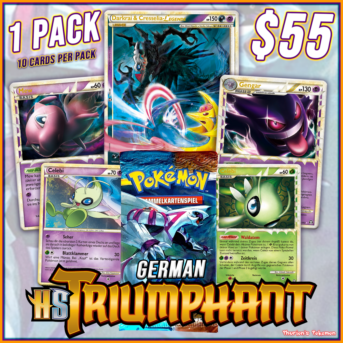 German HS Triumphant 1x Pack (Personal Break) – Phurion