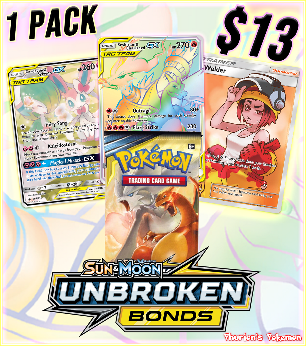 Unbroken Bonds 1x Pack (Personal Break) – Phurion
