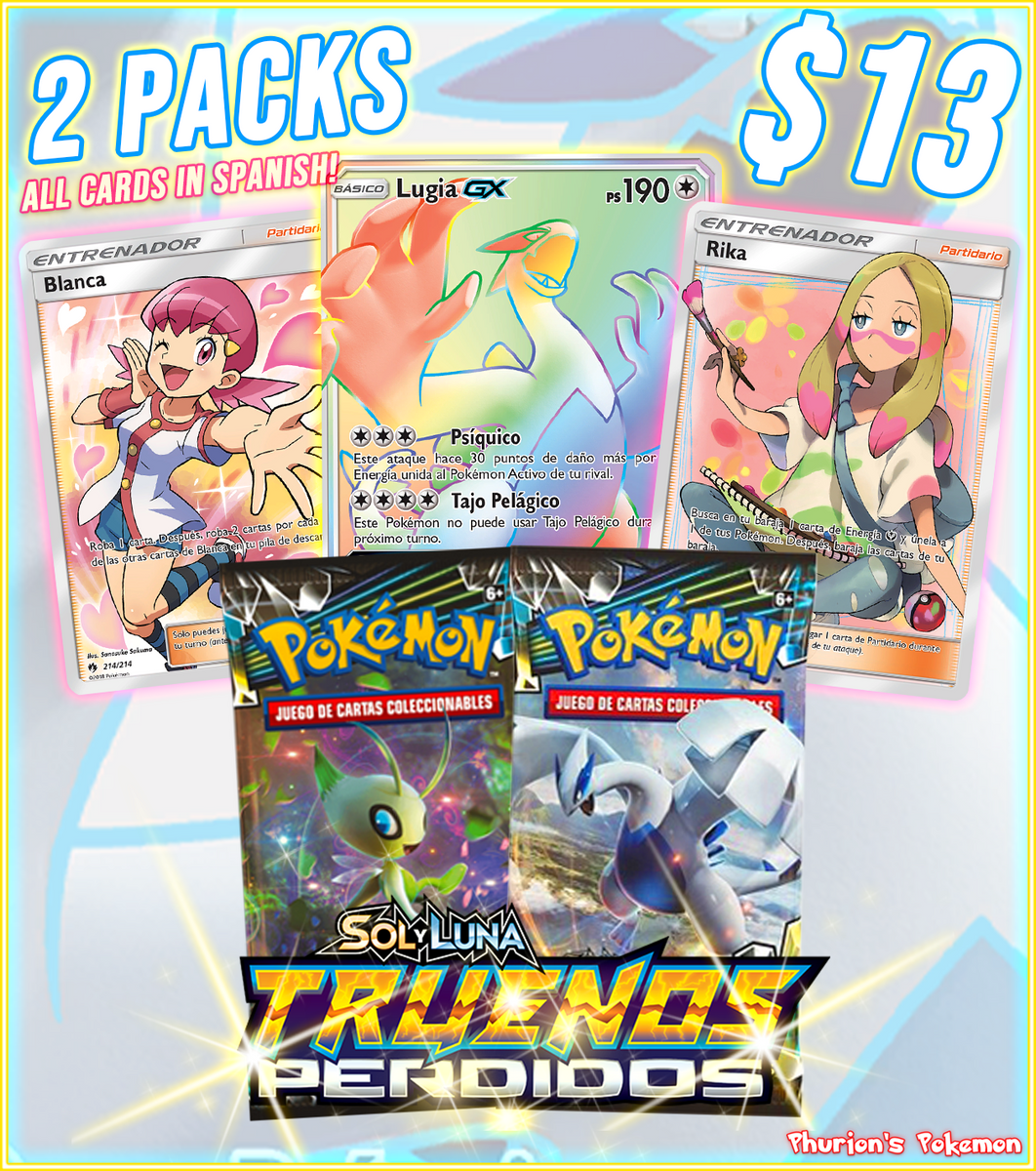 SPANISH Lost Thunder 2x Pack (Personal Break) – Phurion