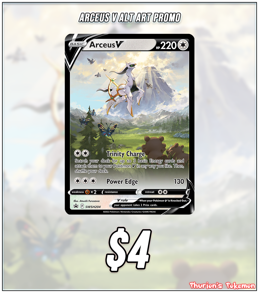 Arceus V Alt Art Promo (Singles) (Promos) – Phurion