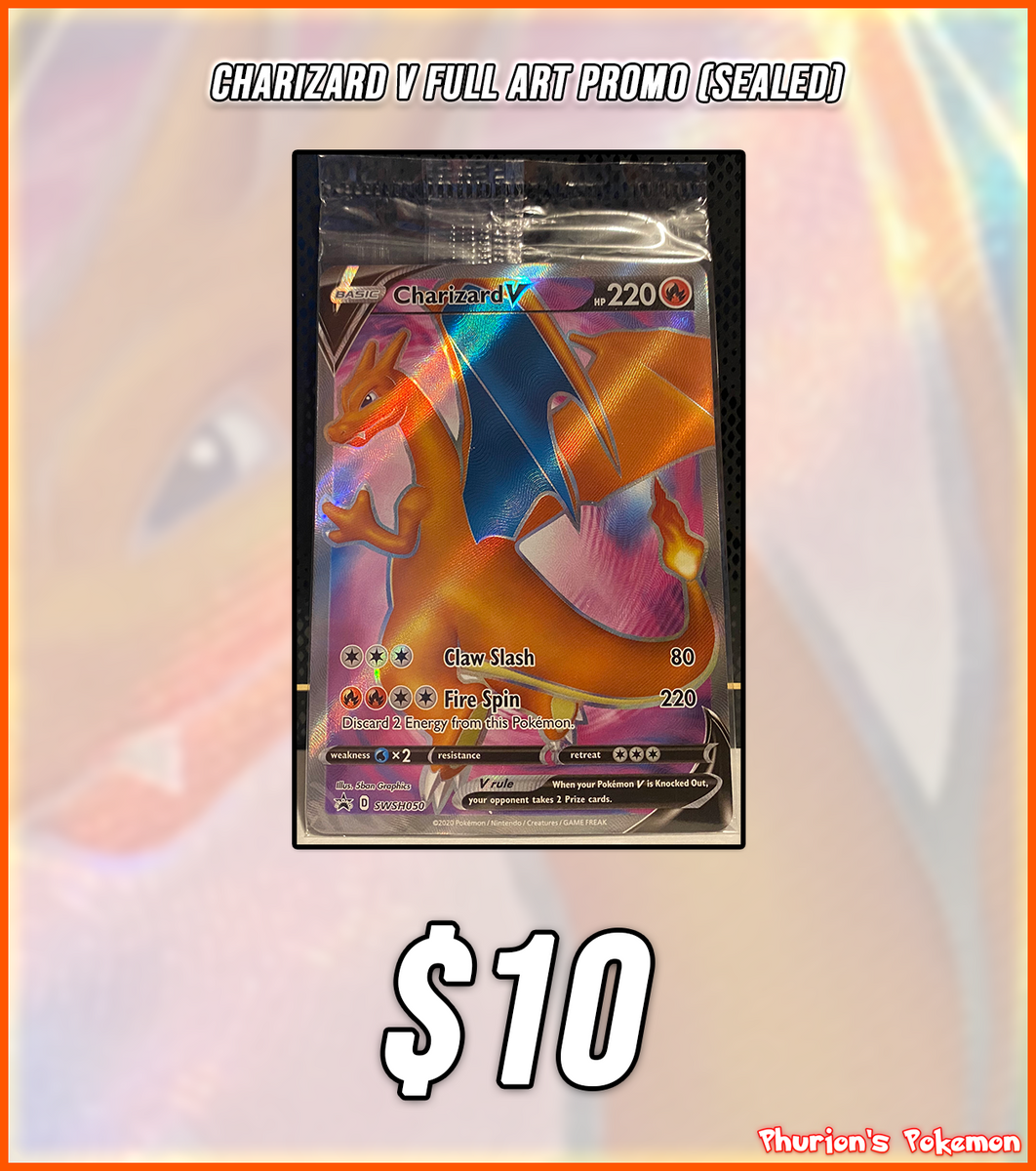 Charizard V Full Art Promo (Sealed) (Singles) (Promos) – Phurion
