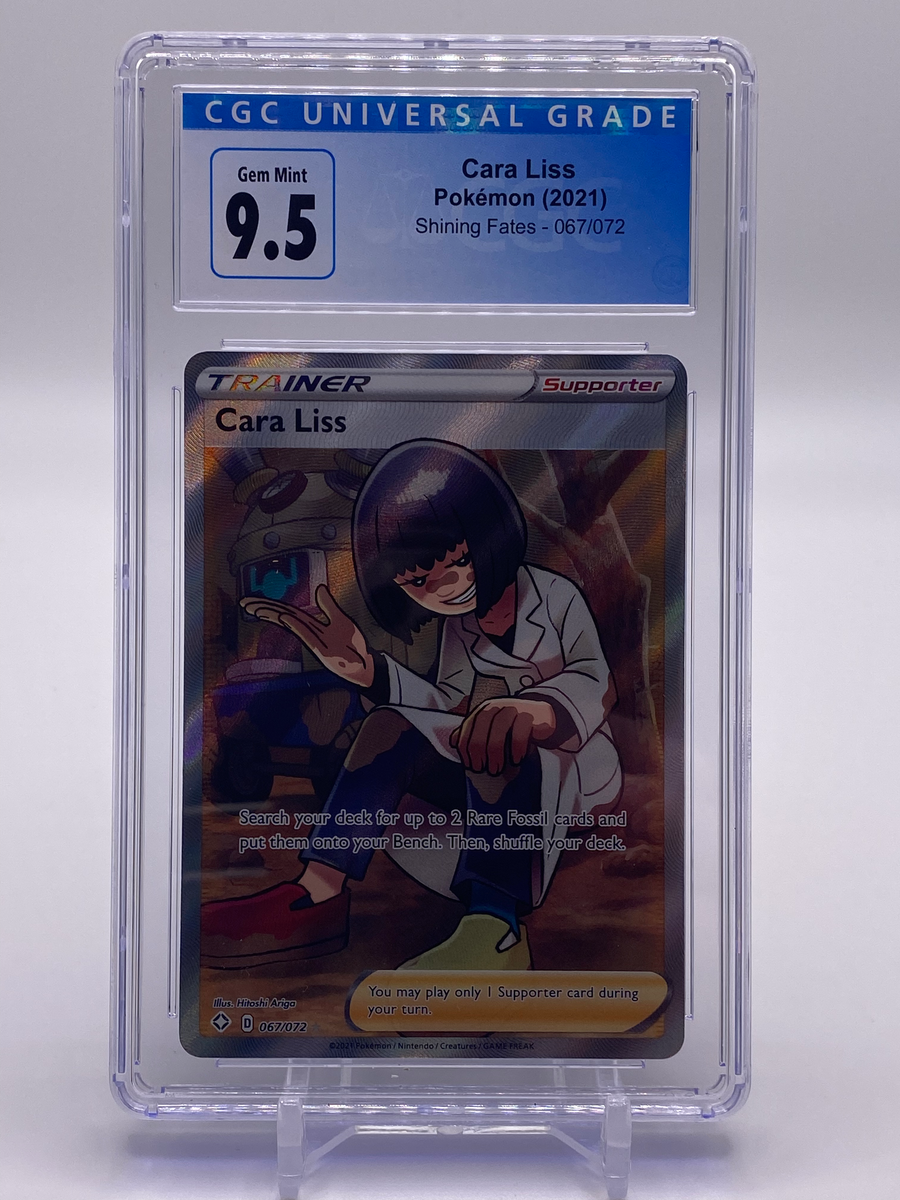 CGC 9.5 Cara Liss Full Art Trainer (Graded Card) – Phurion