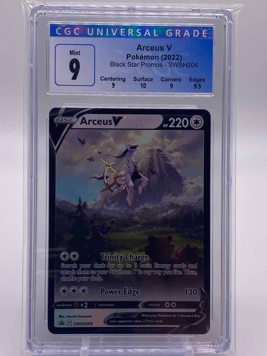 CGC 9 Arceus V Alt Art Promo (Graded Card) – Phurion