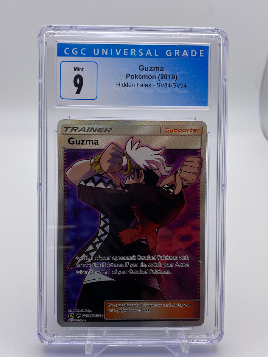 CGC 9 Guzma Full Art Trainer (Graded Card) – Phurion