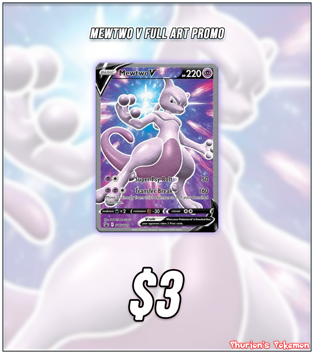 Mewtwo V Full Art Promo (Singles) (Promos) – Phurion